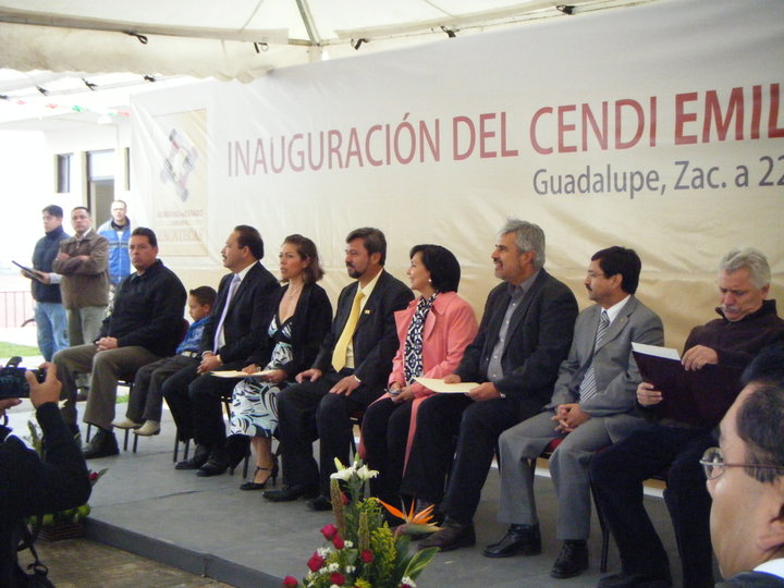 Cendi FPLZ "Emiliano Zapata": Inauguración CENDI " Emiliano Zapata