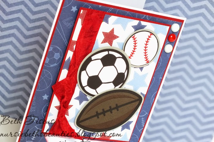 Beth's Beauties: Sports Balls Card
