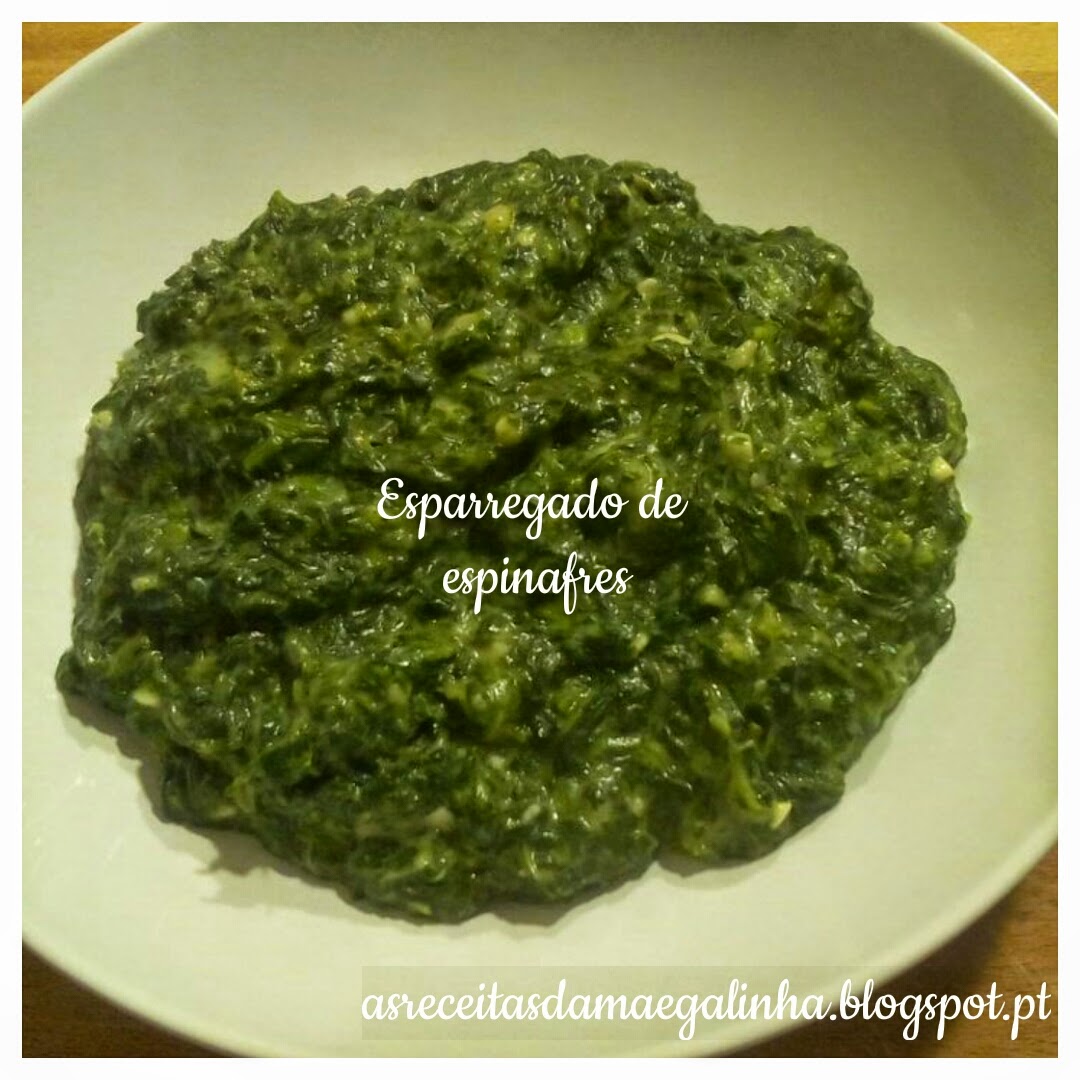 ESPARREGADO DE ESPINAFRES