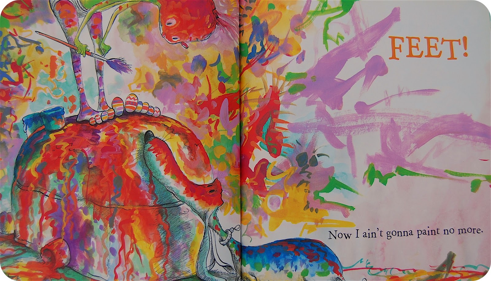 liza jane sews: I Ain't Gonna Paint No More