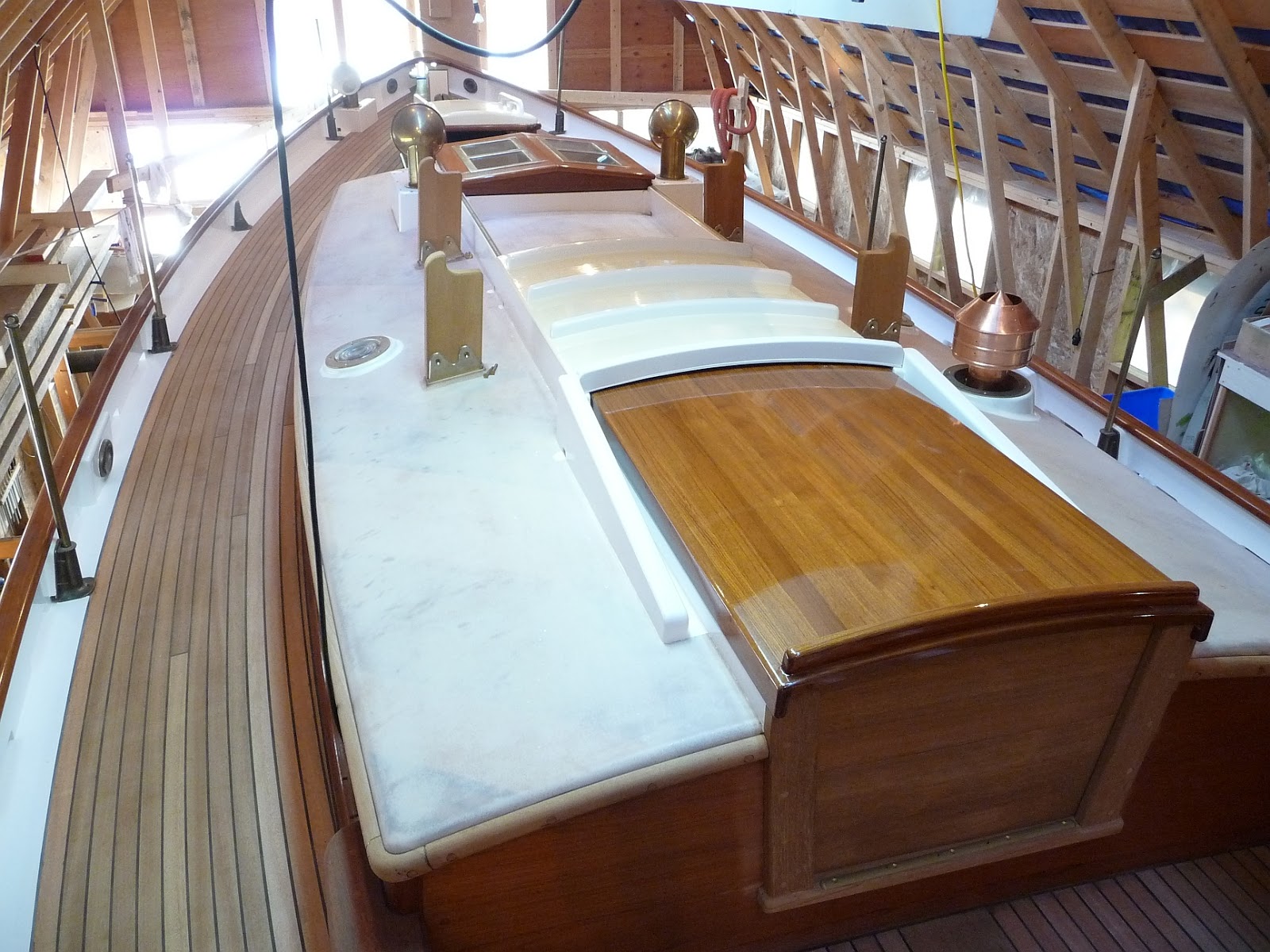 Building a 34 ft Lyle Hess Falmouth Cutter: Back to Work on the ...