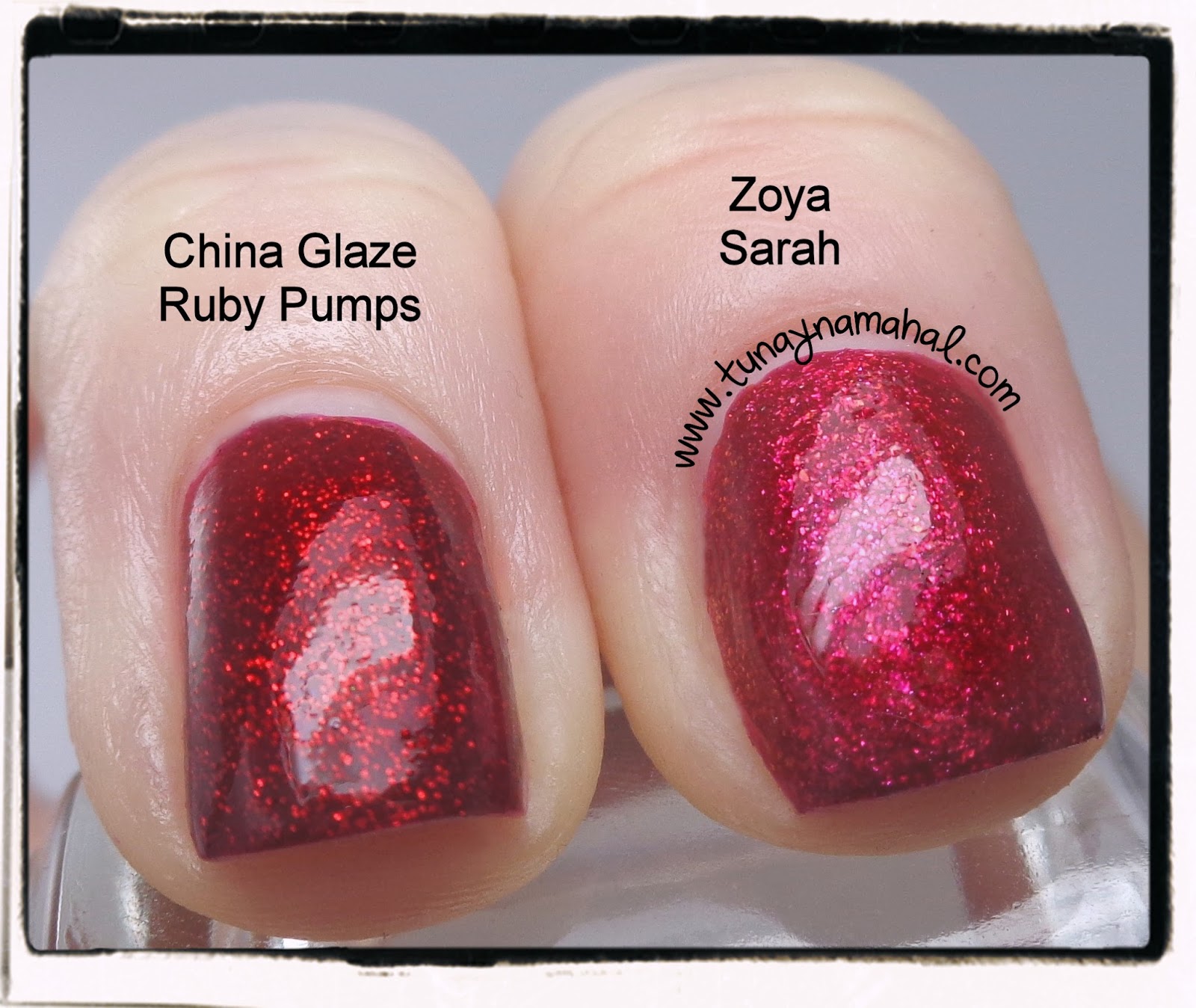 Tunay Na Mahal: China Glaze: Ruby Pumps