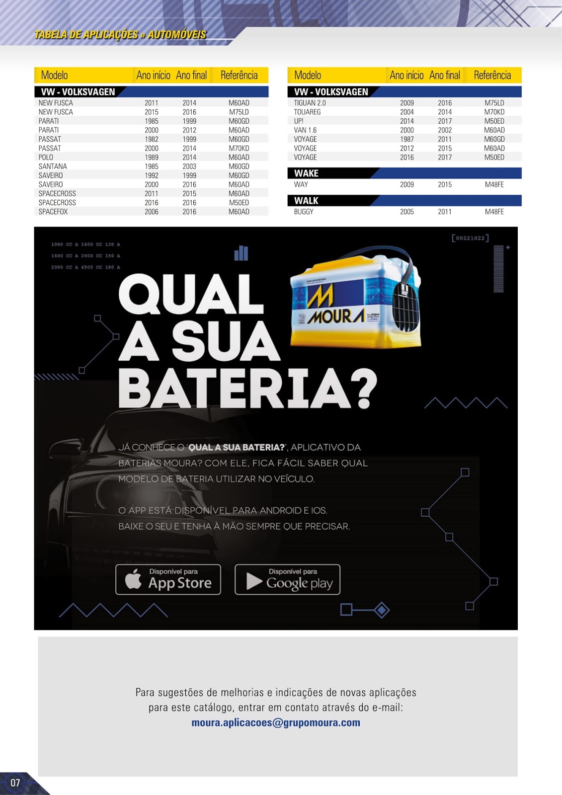 BATERIA AUTOMOTIVA MOURA