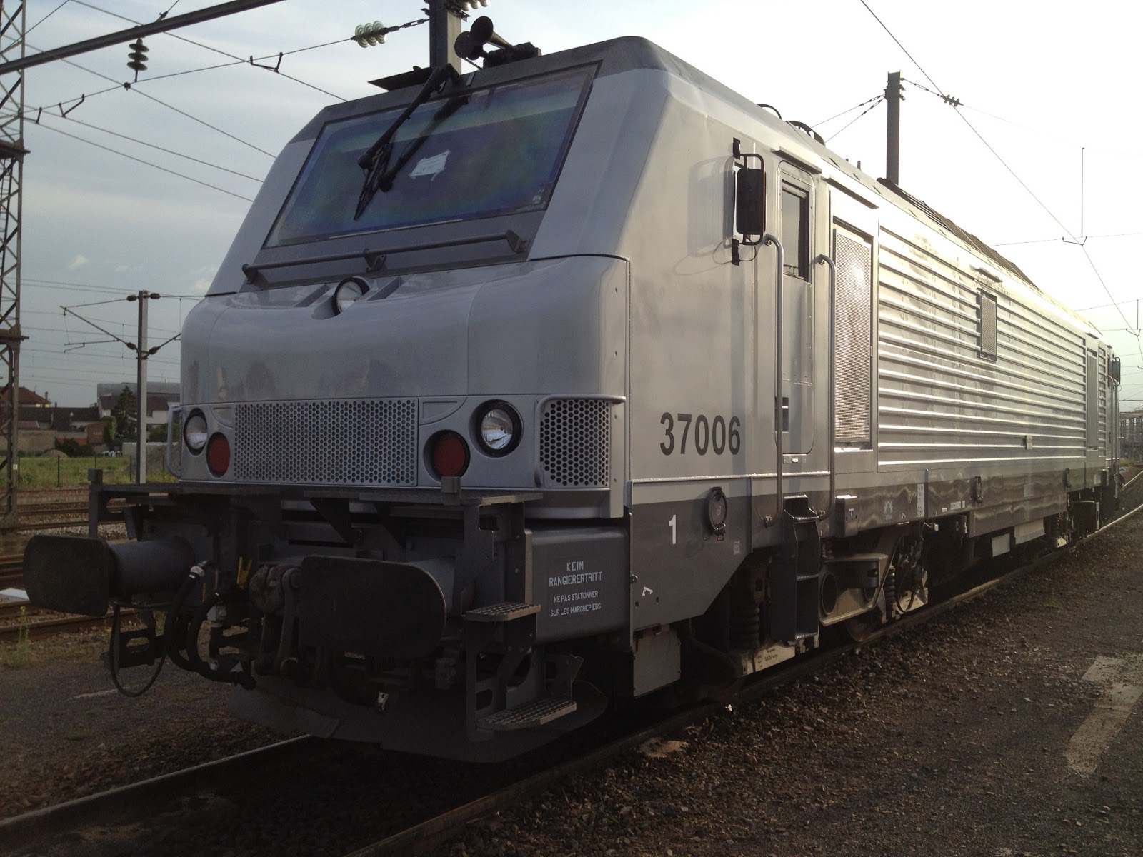 LA PASSION DU TRAIN: BB 37000 au Bourget