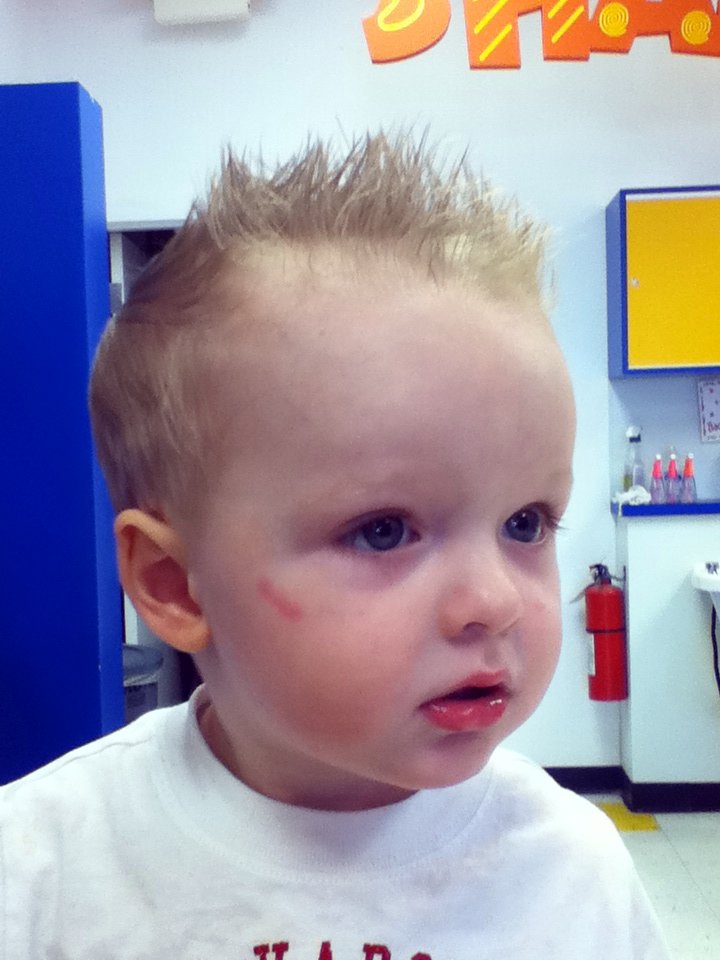 {Mason's 2nd haircut} - HALL AROUND TEXAS