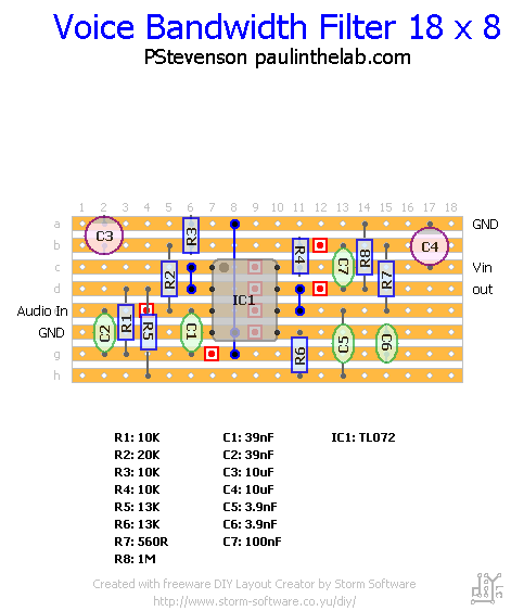 Paul In The Lab: Voice Bandwidth Filter for podcasts / youtube ...