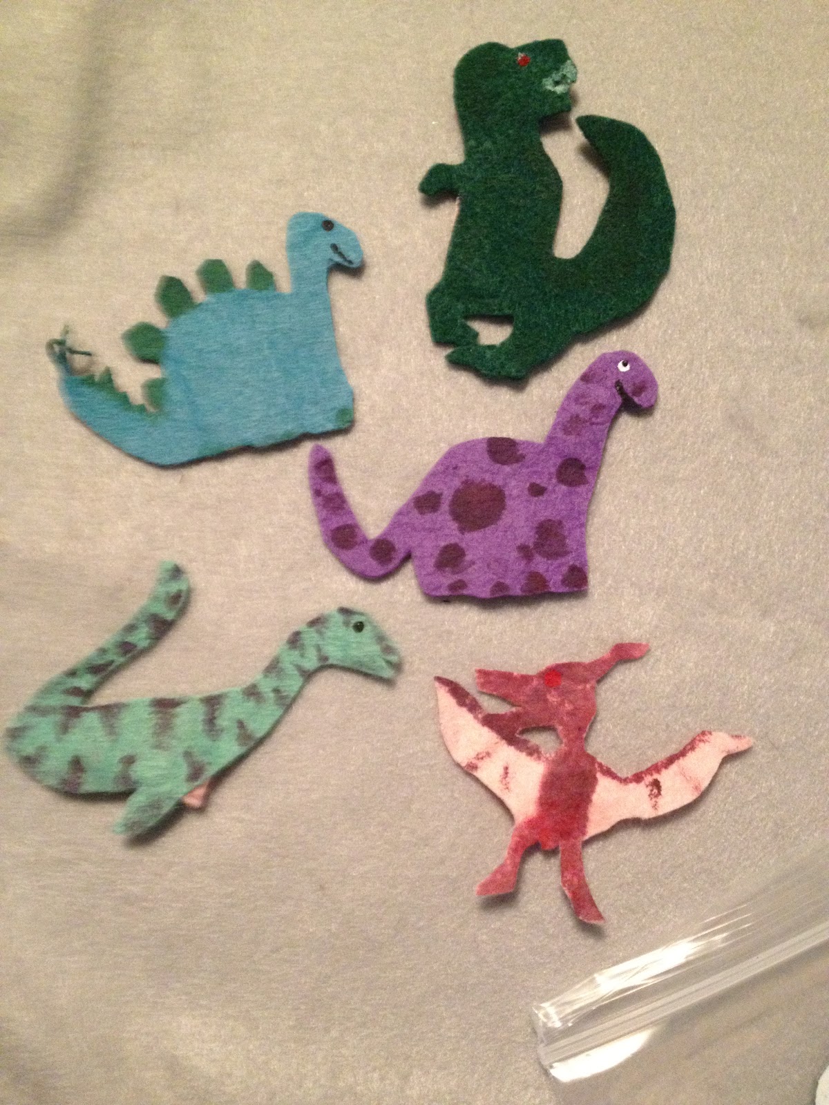 Feltboard Galore: Five Little Dinosaurs