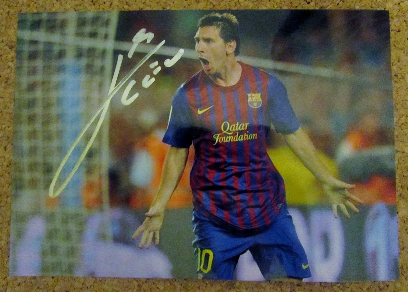 Autograph VIP: Lionel Messi, an Argentine professional footballer who ...