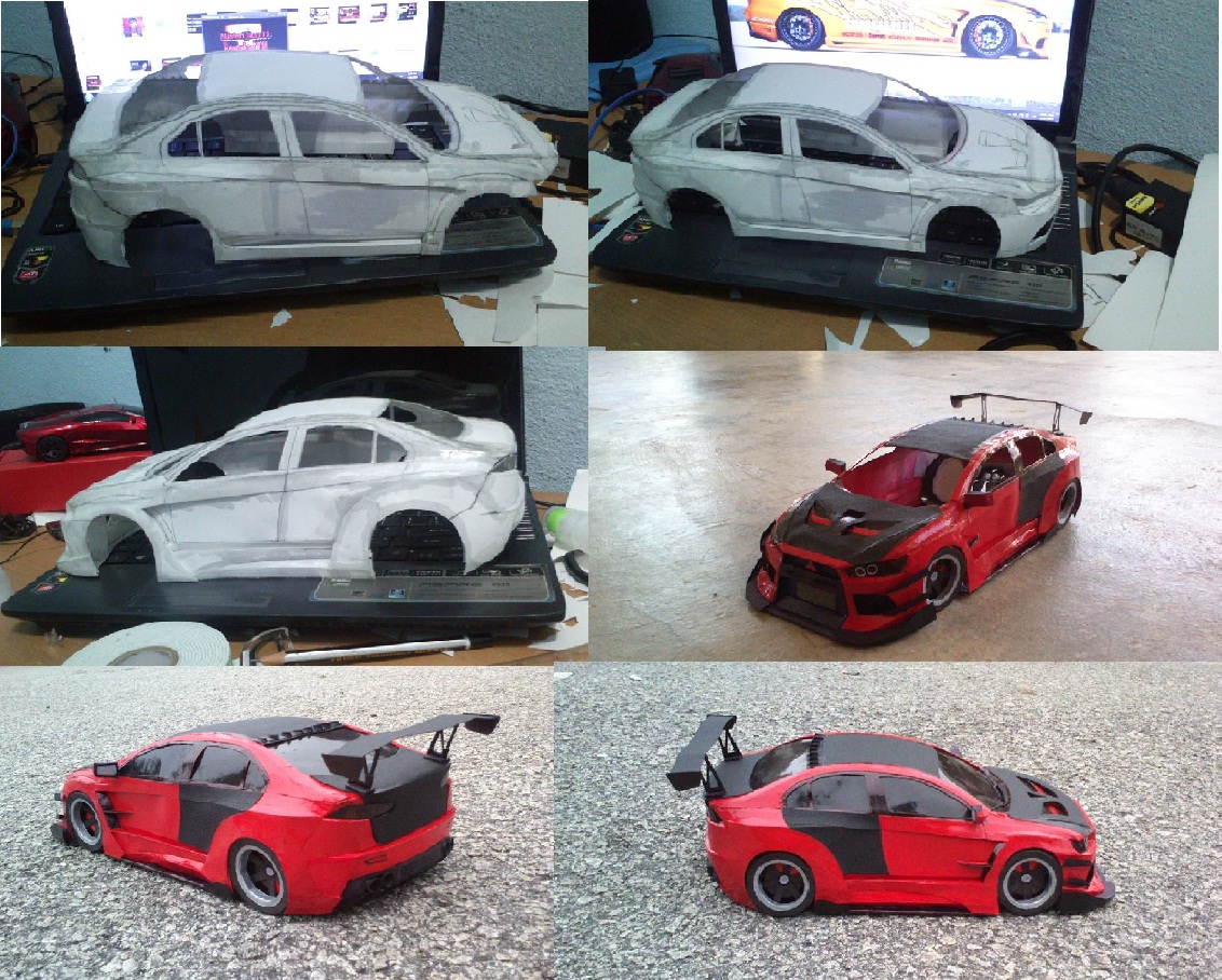 Papercraft Car