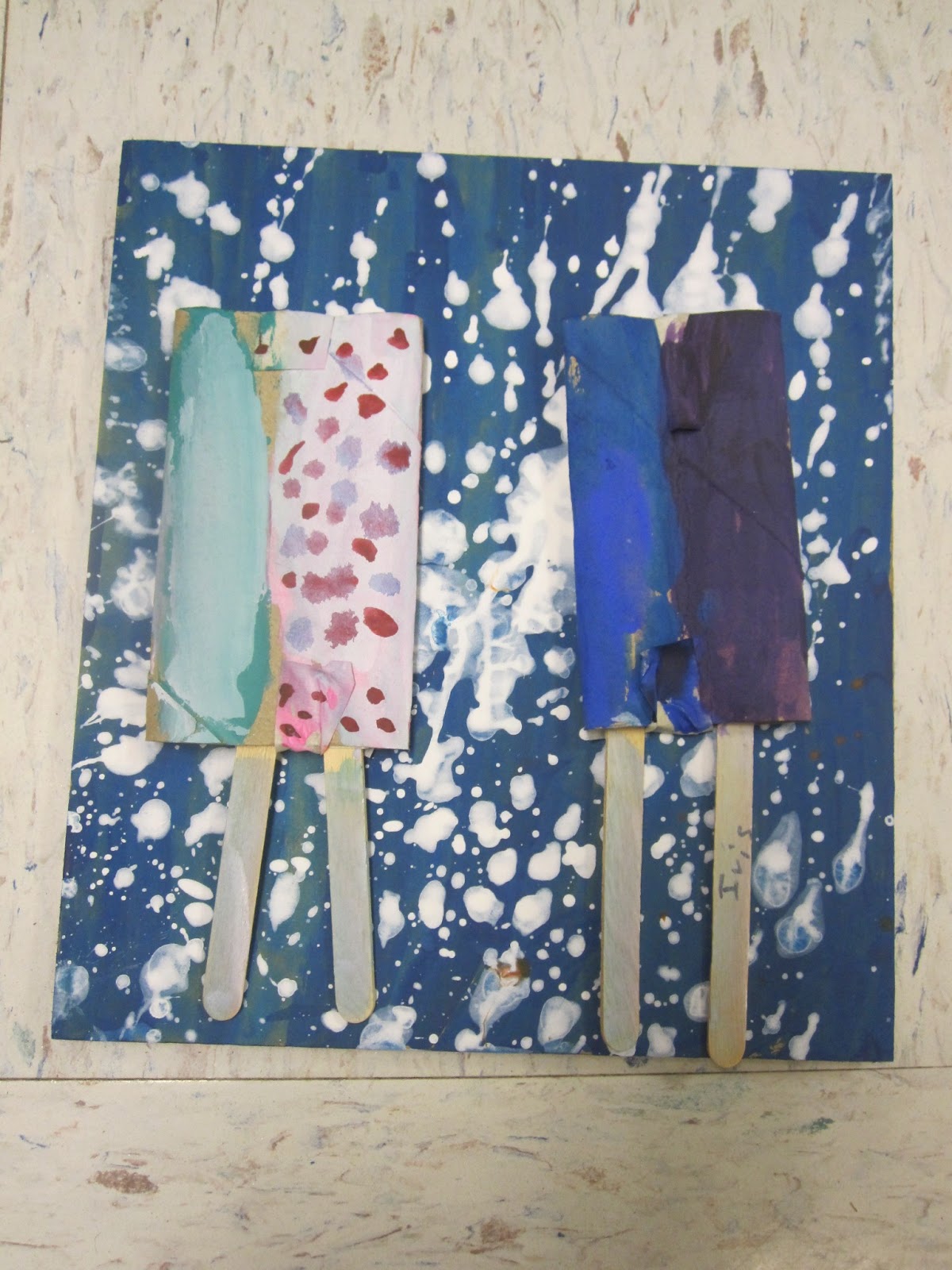 Mini Crayons: Pop Art Popsicles