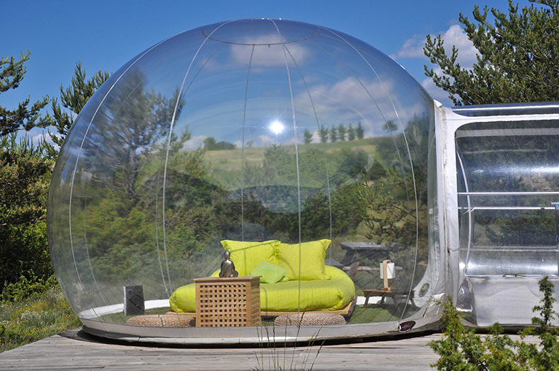 El hotel burbuja Attrap’Rêves | Francia - RUTA 33