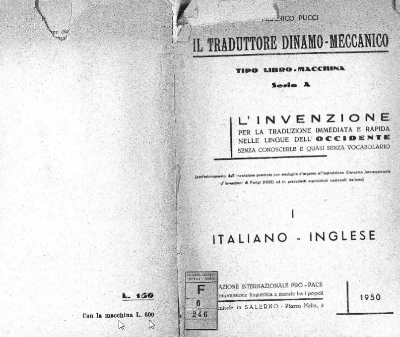 Translation 2.0: Exclusivité : Federico Pucci, inventeur du premier ...