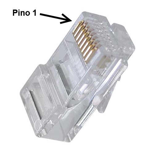 Pinagem cabo de rede ethernet RJ45 - Ferramentas PC