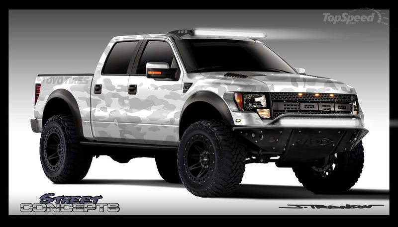 High Definition Wallpaper Club: Arctic Camo Ford Raptor Wallpapers