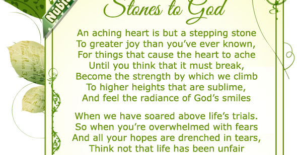 * Nubia_group Inspiration *: Stepping Stones to God - HSR