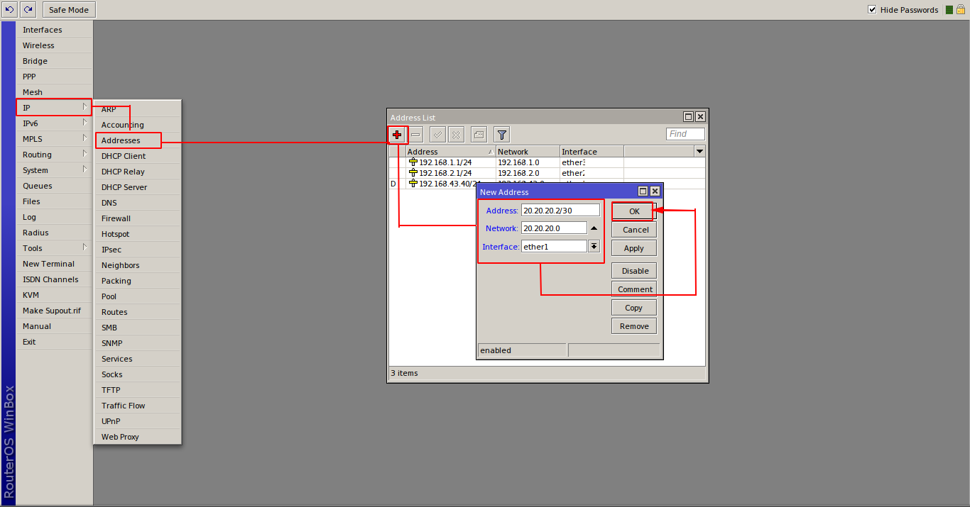 Konfigurasi IPIP Tunnel di Mikrotik | rizky aditya putra / rizky ap ...