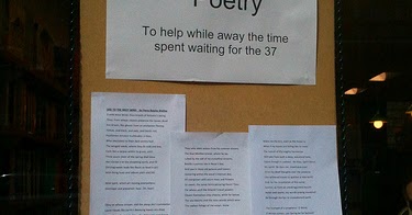 Tired of London, Tired of Life: Read some bus stop poetry