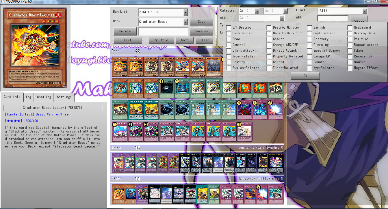 [Yugioh Game] YGOPRO - Hệ thống duel tự động dễ làm quen nhất