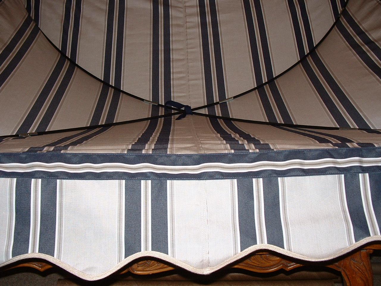 Vintage Awnings: Using Up my 2015 Fabric Waiting For 2016 Awning Fabric
