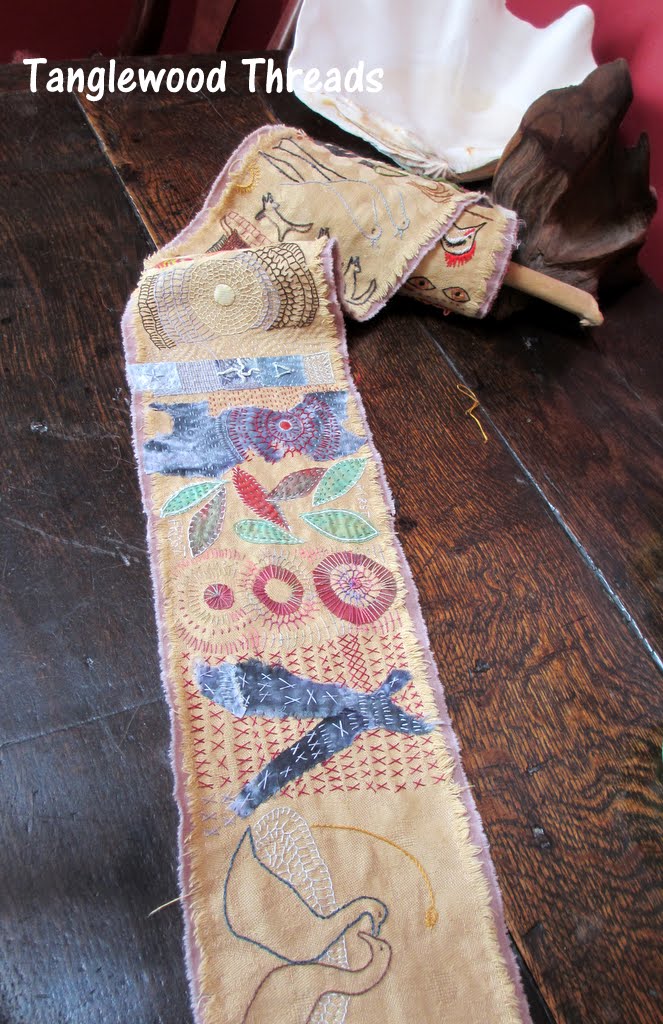 Tanglewood Threads: A Week Gone By and Scratched