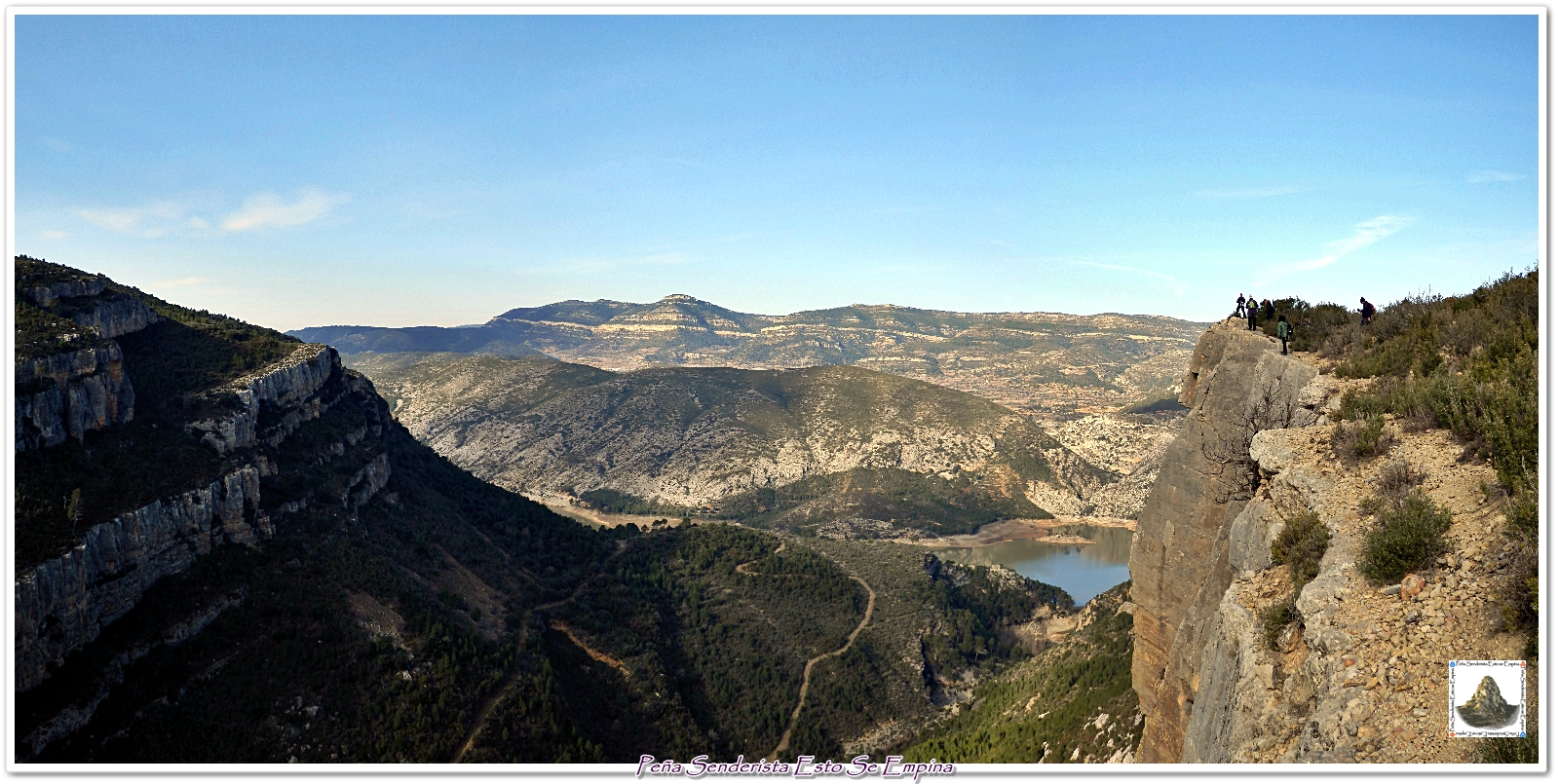 Wikiloc | Ruta *Barranco de la Hoz desde la Presa del Embalse del Buseo ...