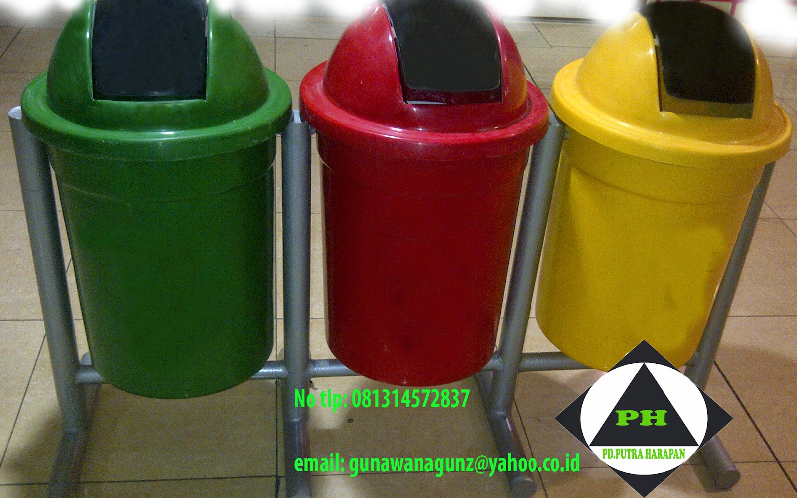 jual tempat sampah stainless, tong sampah fiber di jakarta, bogor ...