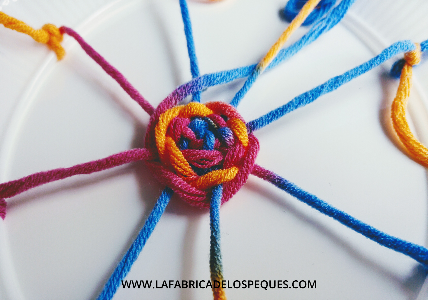 Telar circular infantil - La fábrica de los peques