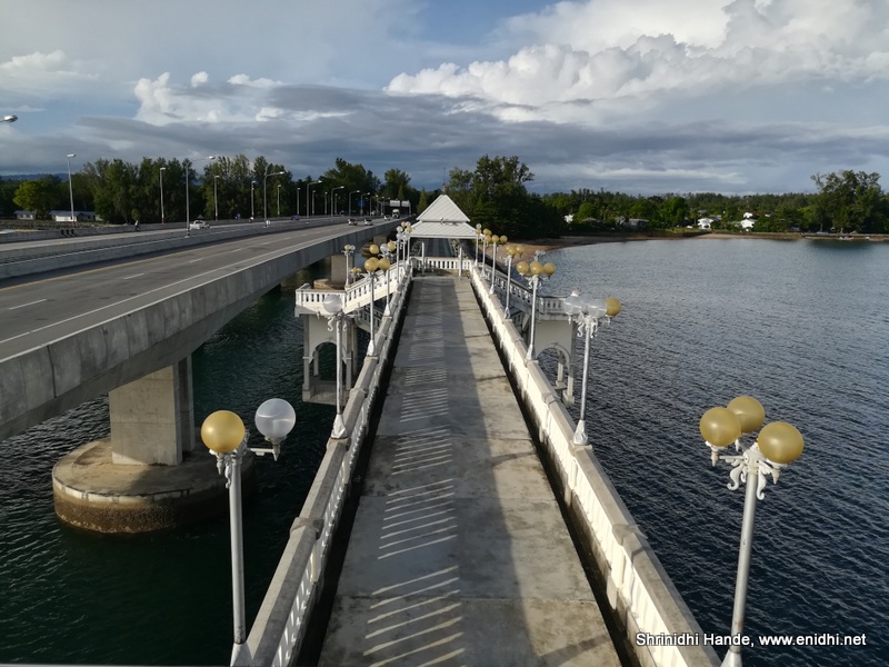 Skywatch Friday-Sarasin Bridge, Phuket Thailand - eNidhi India Travel Blog