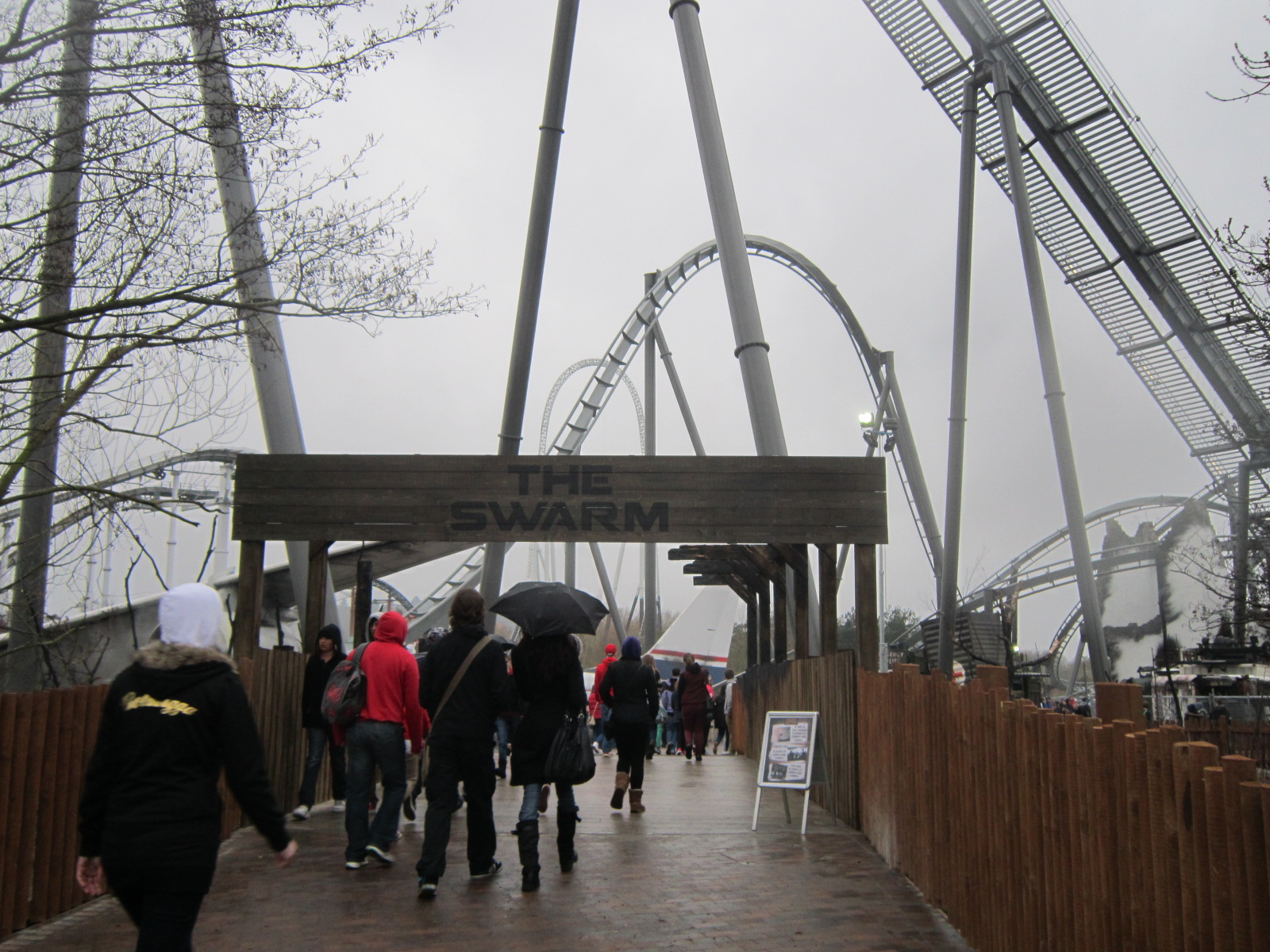 Theme Park Thoughts: The Swarm at Thorpe Park - Review