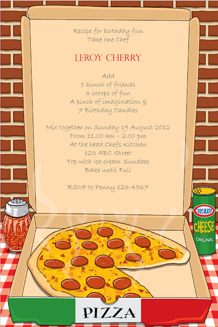 Penny's Parties: Chef Party