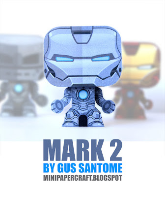 Mini Iron Man Mark 2 Papercraft | Papercraft Paradise | PaperCrafts ...