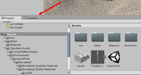 Fungsi dari Menu Bar dan Tab-Tab pada Unity3D | Belajar Unity3D
