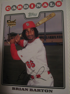 Baseball Cards Come to Life!: Player Profile: Brian Barton