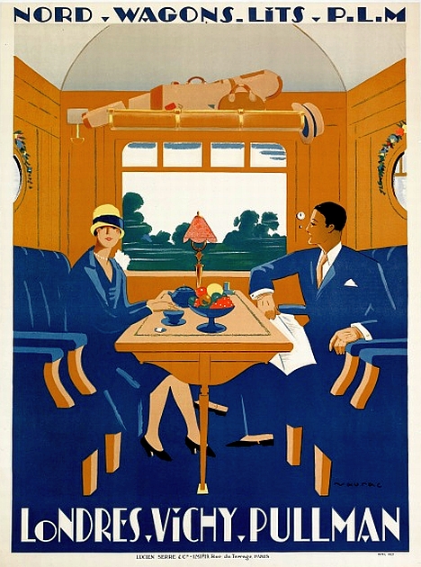 transpress nz: Pullman cars poster, 1920s
