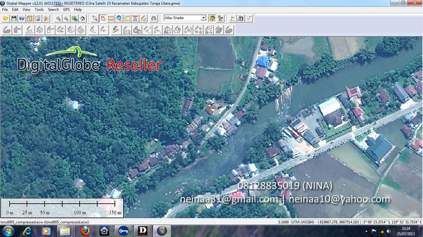 Reseller Quickbird & WorldView-2: Contoh Data Citra Satelit Quickbird