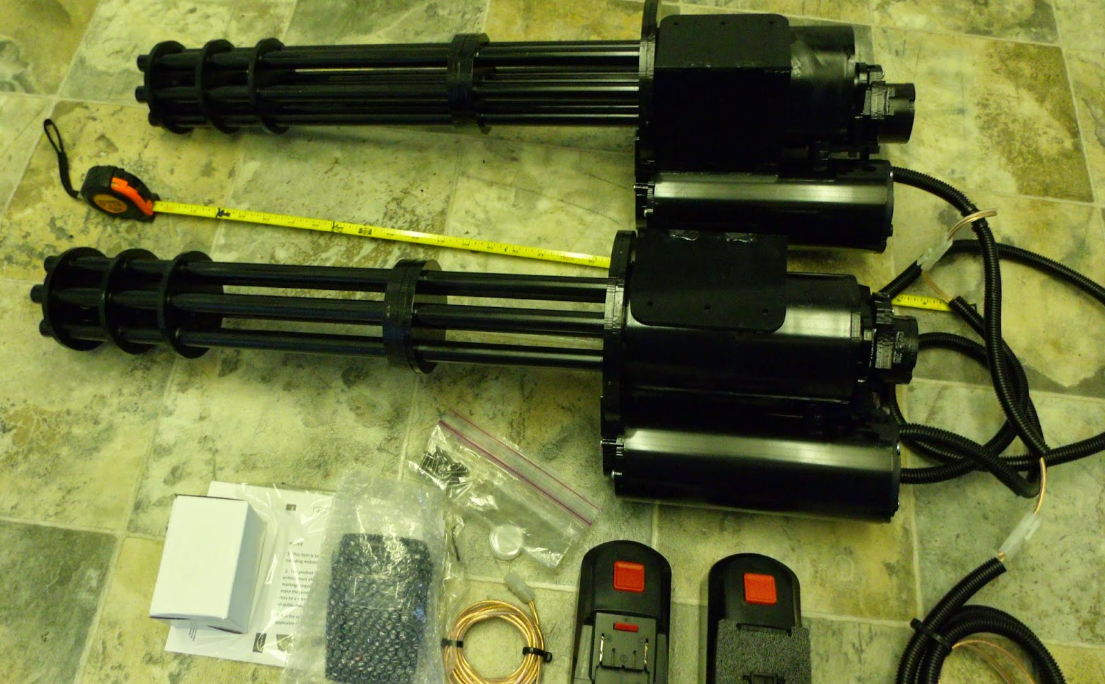 Mr Minigun Movie Props. The Blog of KillBucket Bivens: $999 Miniguns ...