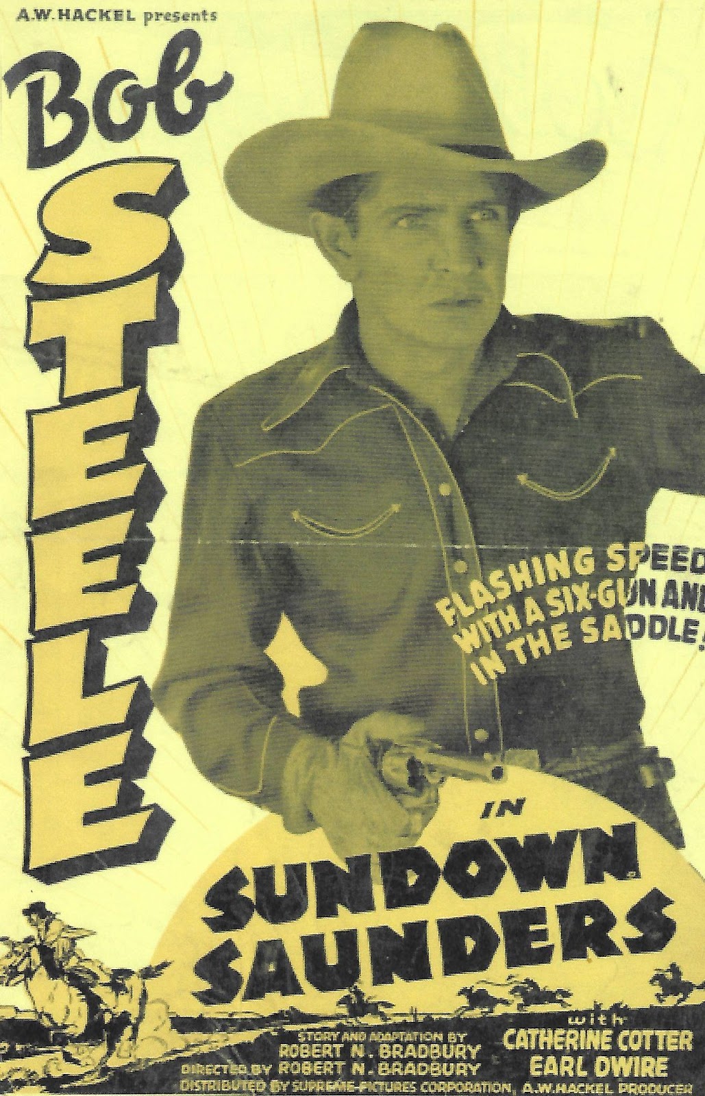 Sundown Saunders (Supreme Pictures, 1935) – Jeff Arnold’s West