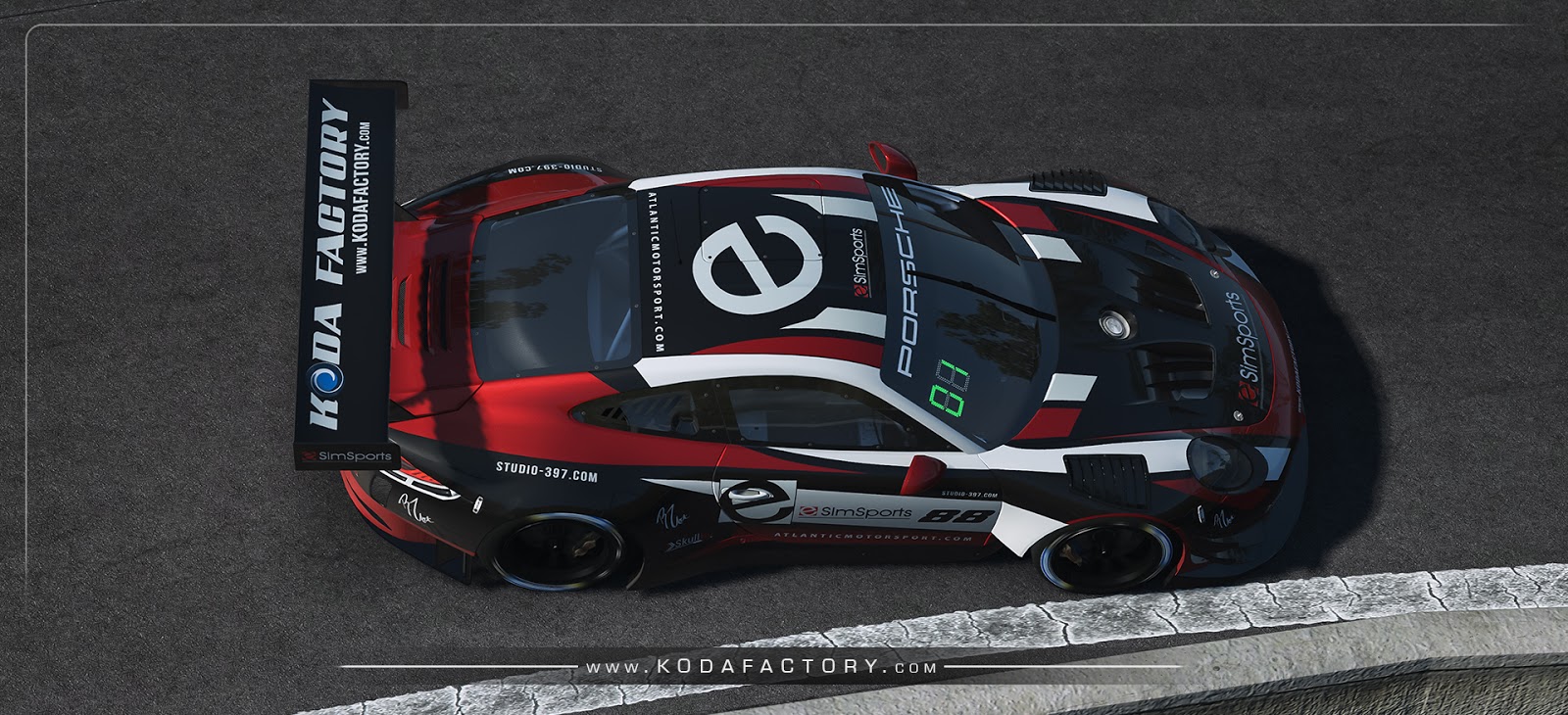 Koda Factory: ESimSports Porsche 911 GT3 R | rFactor 2