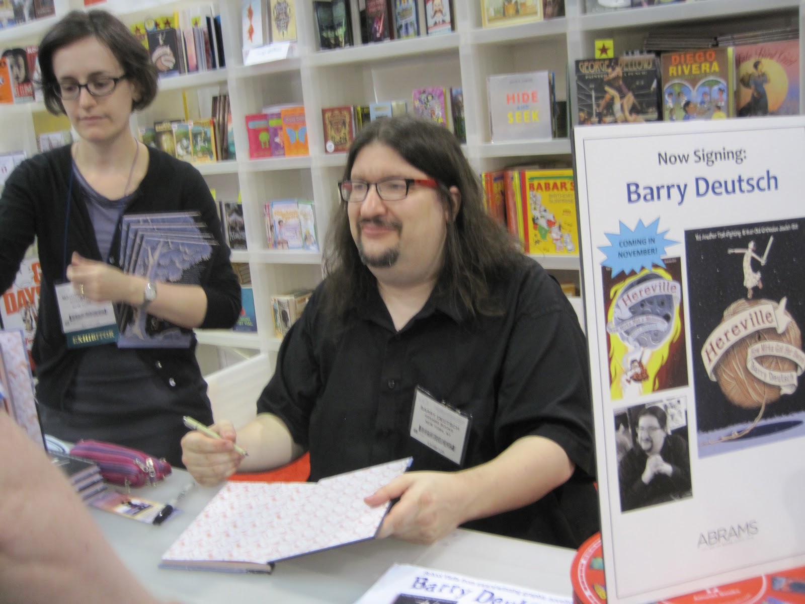 Wandering Librarians: The Exhibits: Day Two