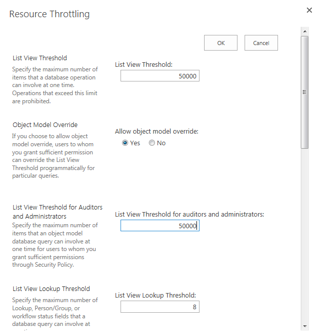 Stevemanns Path Sharepoint 2013 List View Threshold