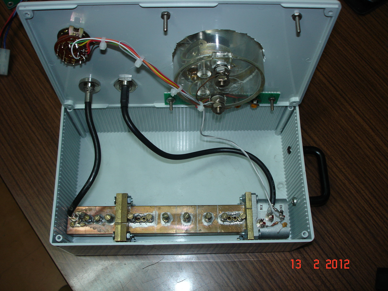 Ο 2Μδης στο διαδίκτυο...: RF mWatt-Meter 10,368GHz...