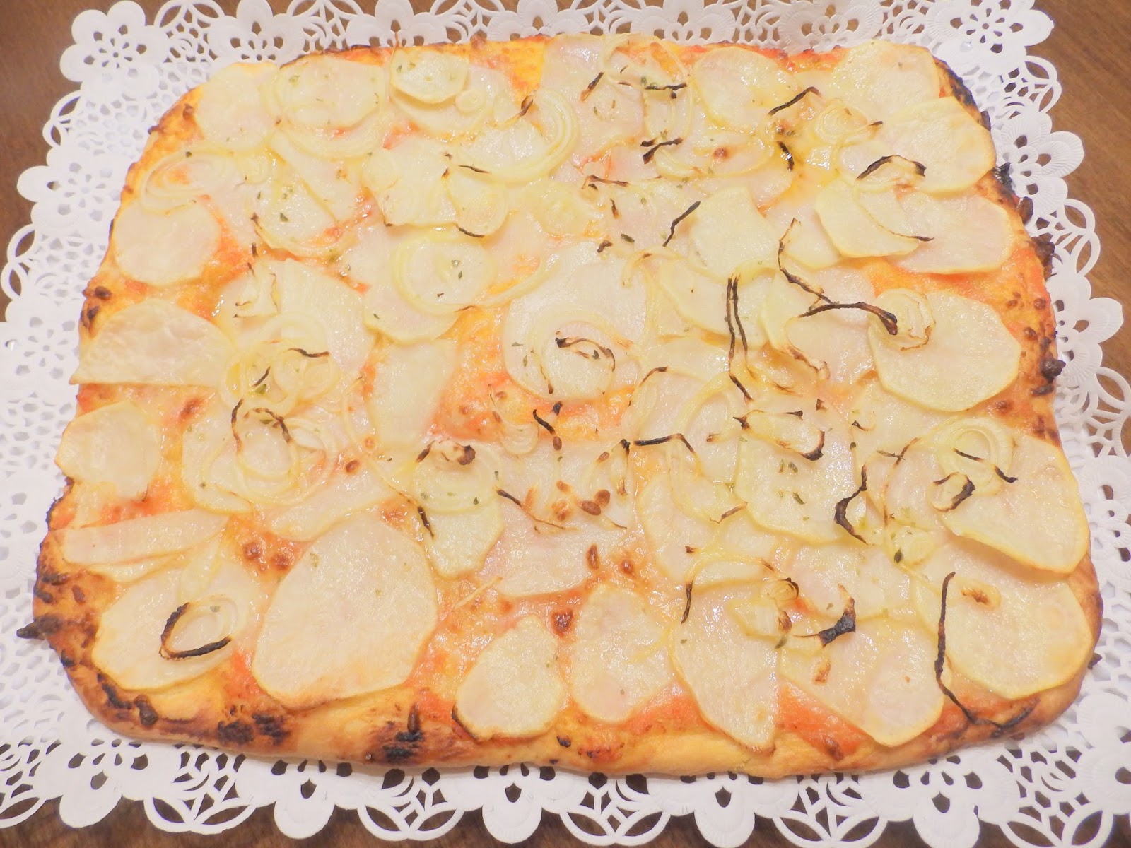 Coca de patata i ceba