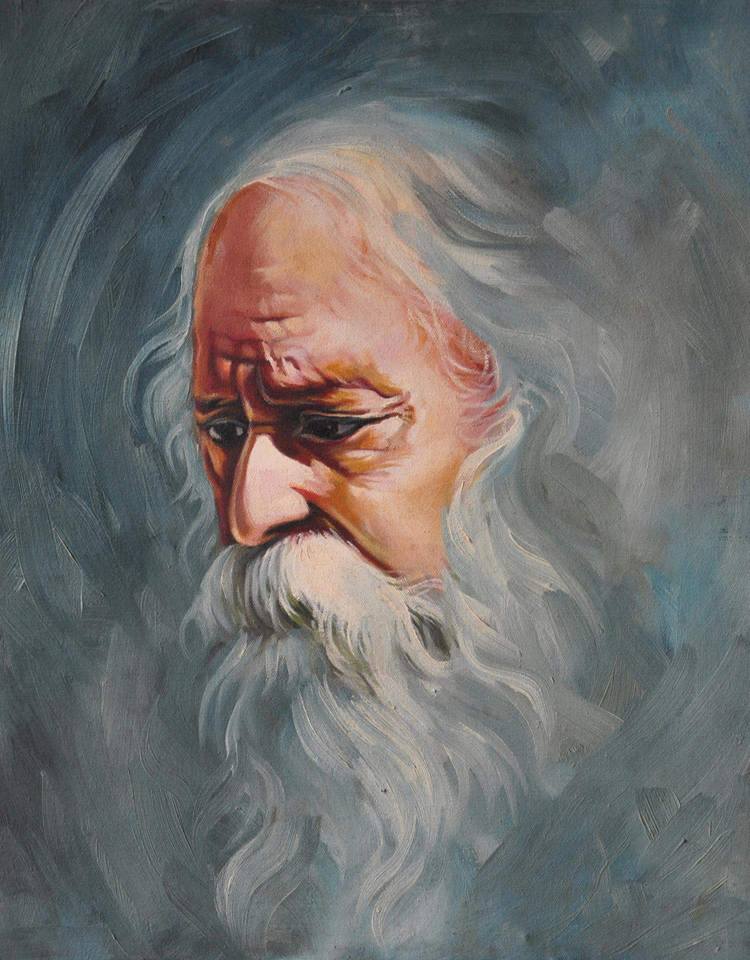 TELUGU WEB WORLD: VISWA KAVI RABINDRANATH TAGORE ARTISTIC PAINTING