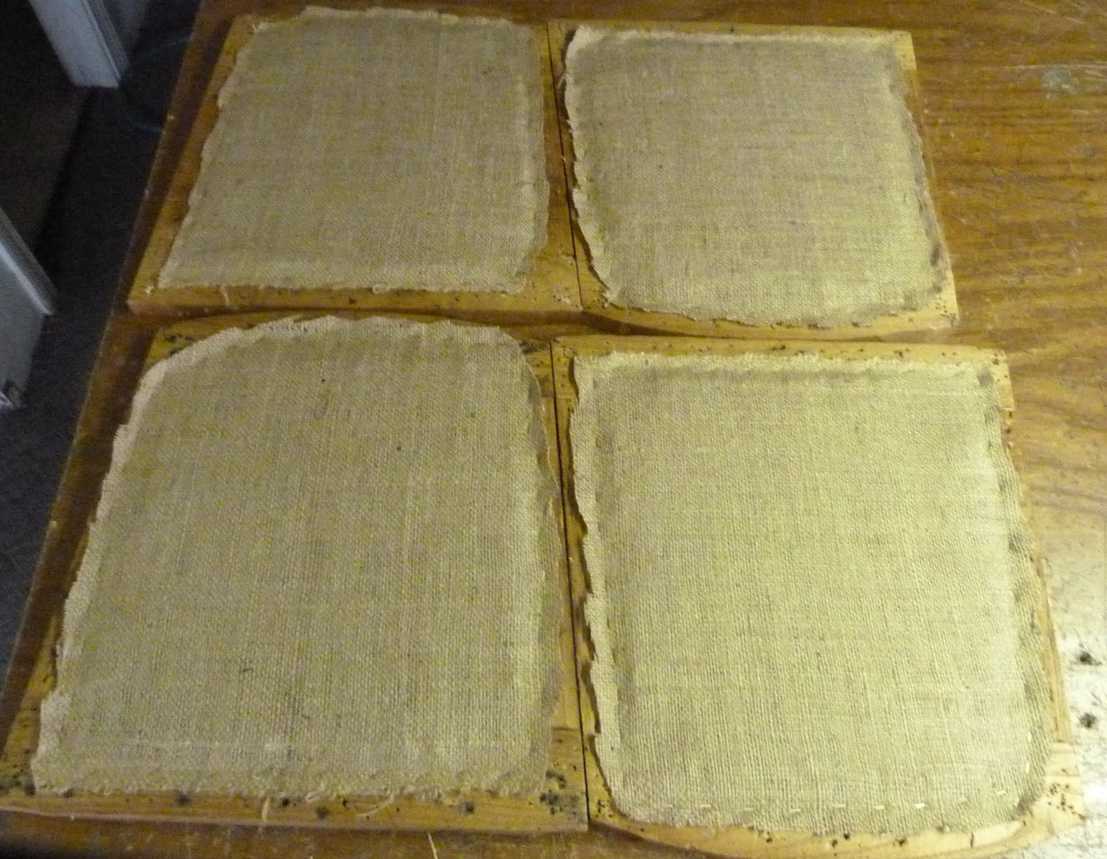 Practical Upholstery Design Studio: Dining chair plates