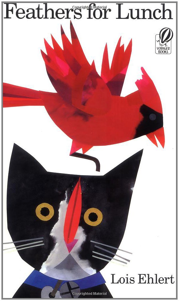 Take a look... It's in a Book: 57. Feathers for Lunch by Lois Ehlert