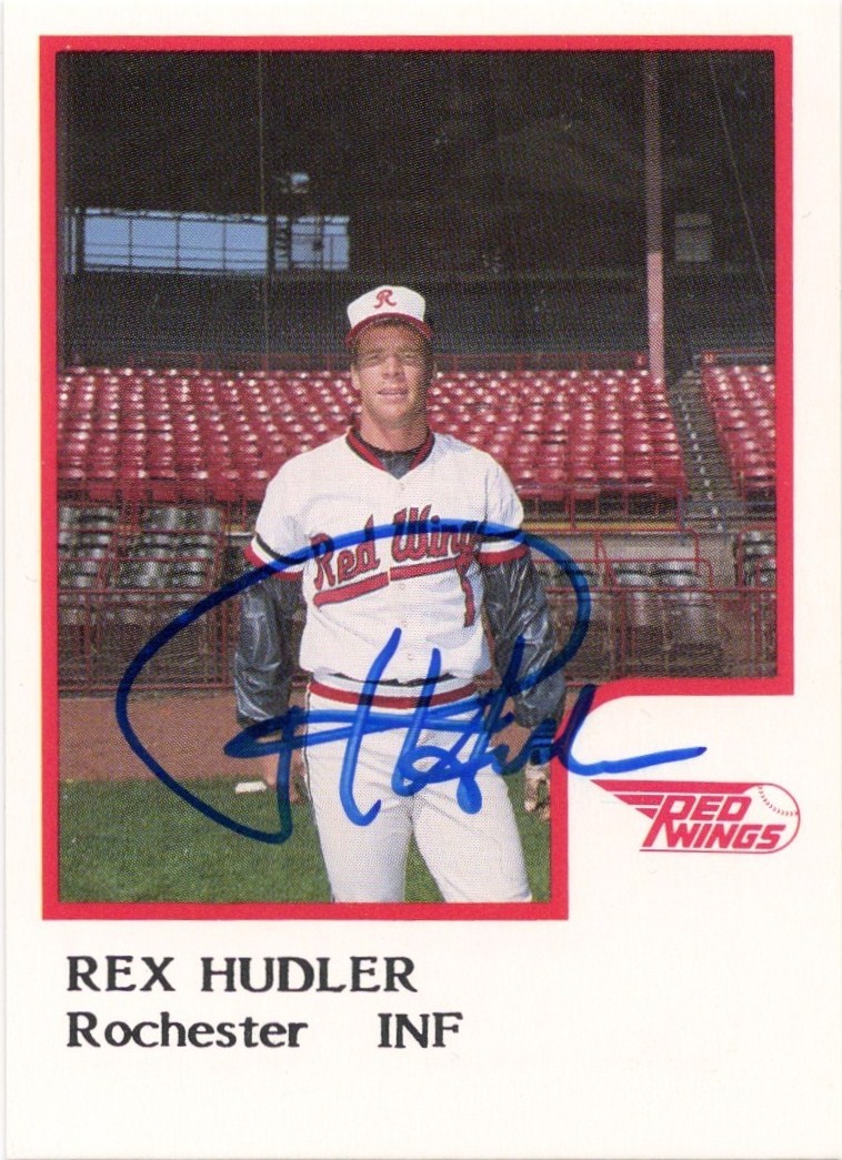1986 PROCARDS PROJECT: REX HUDLER