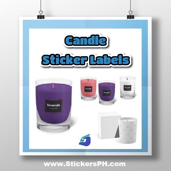 Candle Sticker Labels - StickersPH.com Philippines