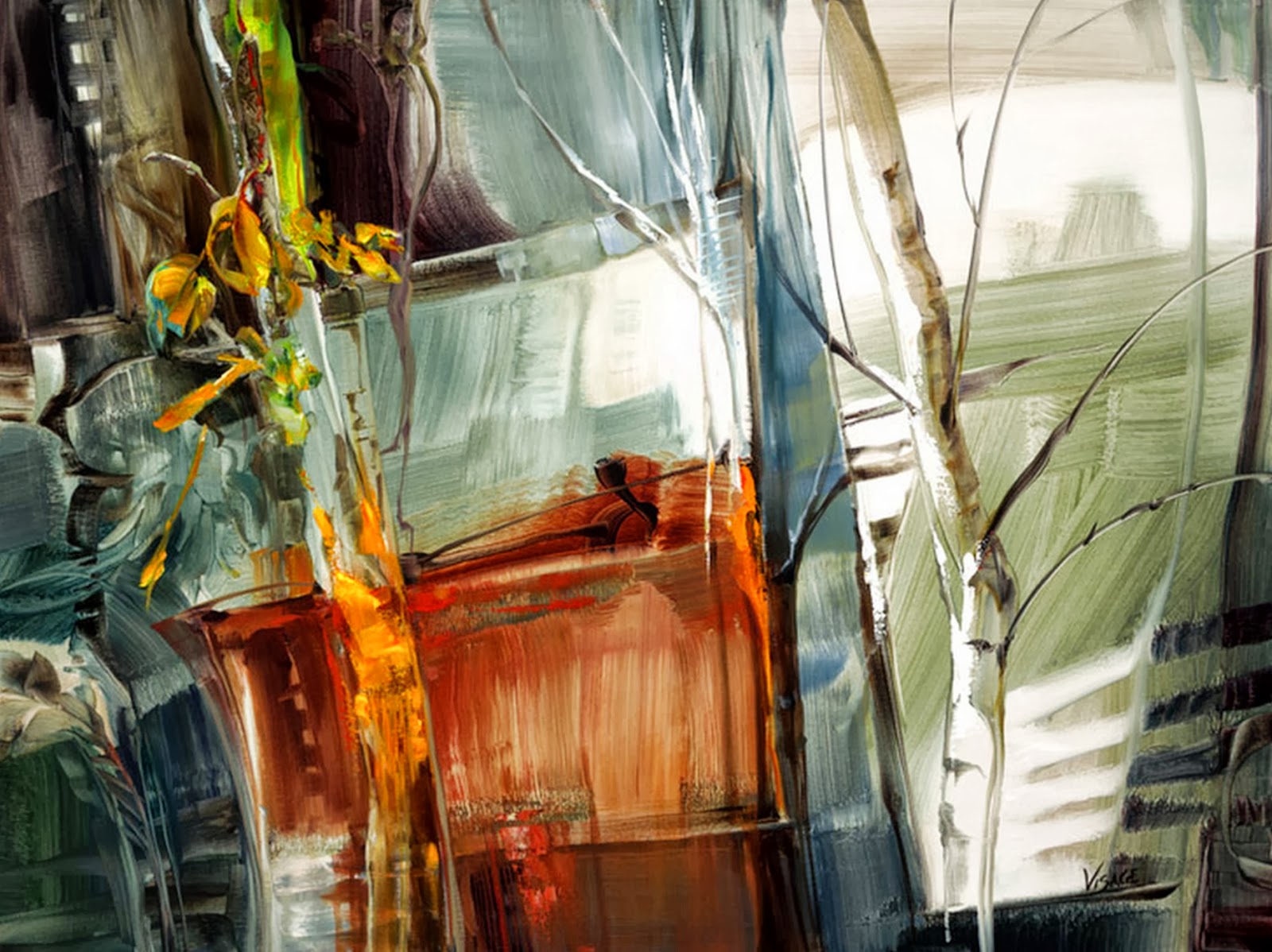 Arte y Actividad Cultural: Pinturas Abstractas Famosas del Siglo 21