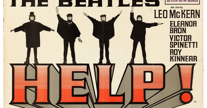 Vintage British "Help!" poster