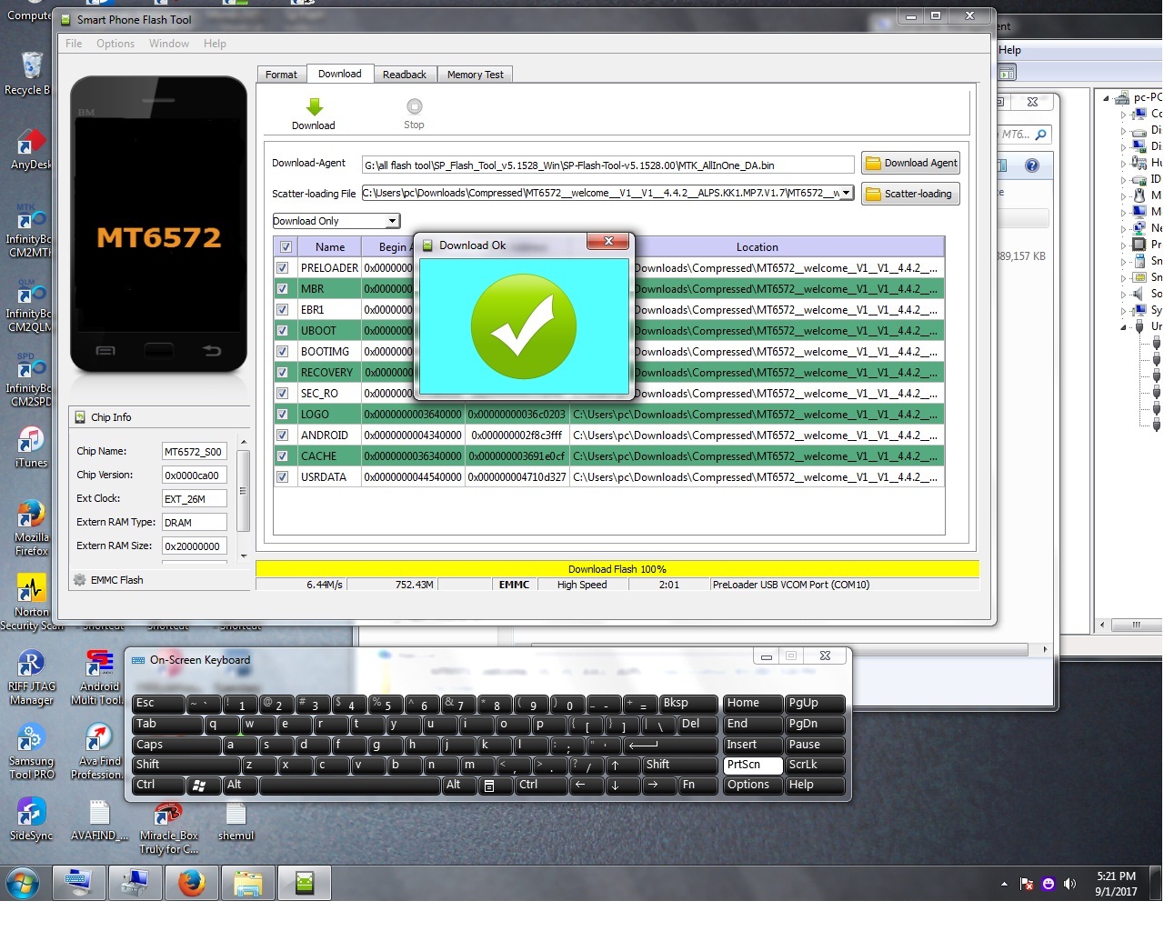 V1 HUAWEI CLONE FIRMWARE FLASH FILE MT6572 4.4.2 STOCK ROM 100% TESTED ...